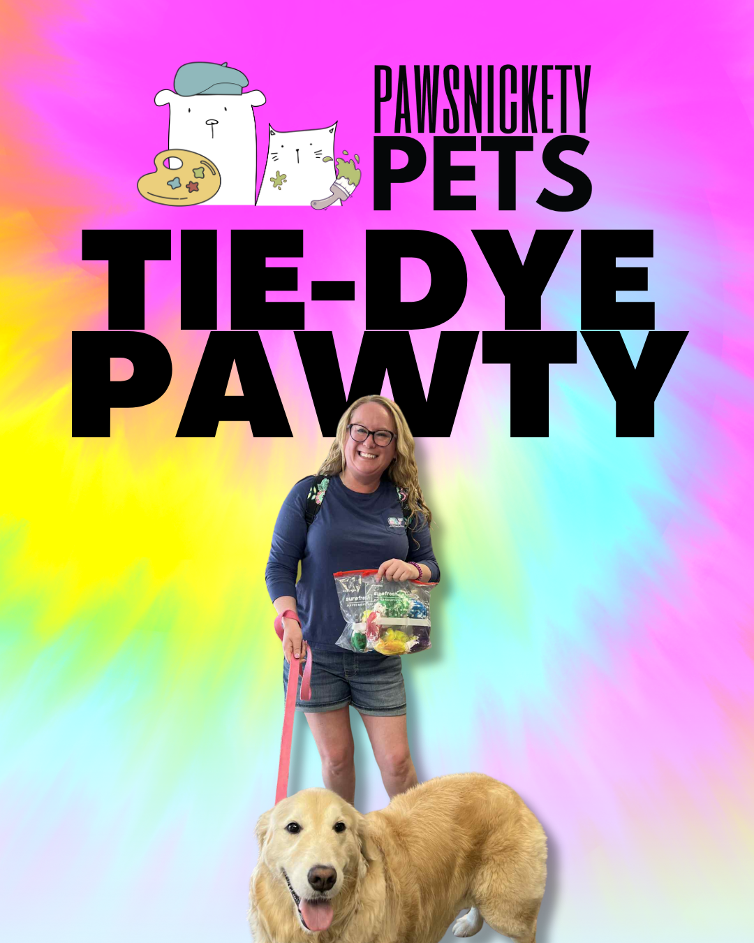 Tie Dye Pawty: Handmade Fun, Pawsnickety Style – Pawsnickety Pets
